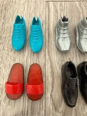 Mattel | Toys | 9 Pairs Mattel Ken Doll Boots And Shoes | Poshmark
